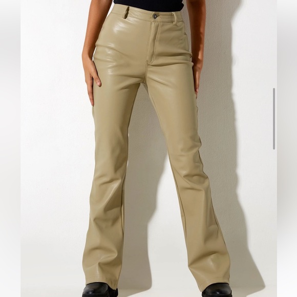 Motel Rocks | Pants & Jumpsuits | New Faux Leather Flare Pants From ...